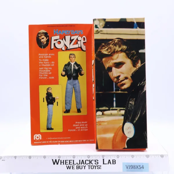 Fonzie Happy Days 1976 Mego Vintage 8" Action Figure - Wheeljack's Lab