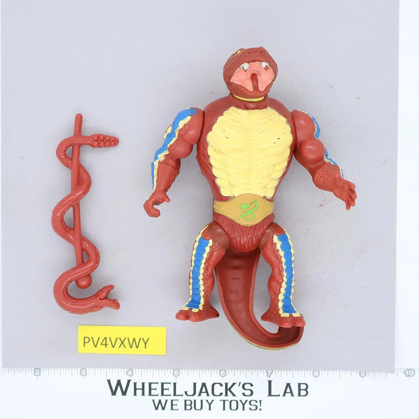 Rattlor 100% Complete He-Man Masters Of The Universe MOTU 1984 Mattel ...