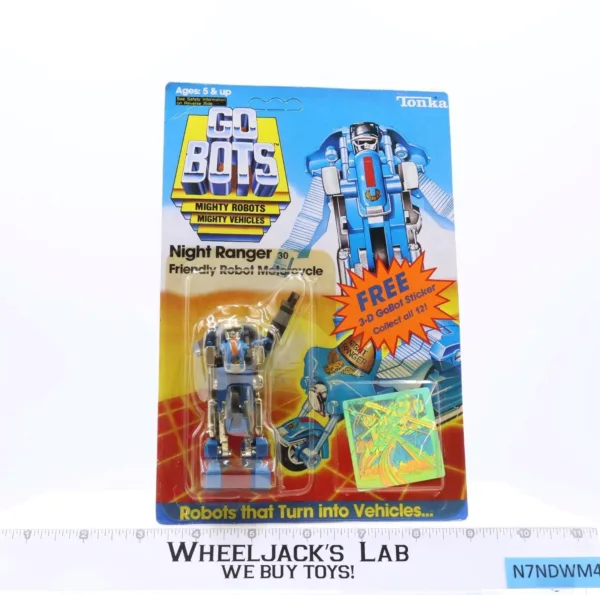 Night Ranger Friendly Robot Motorcycle 3D Sticker Gobots 1984 Tonka NEW ...