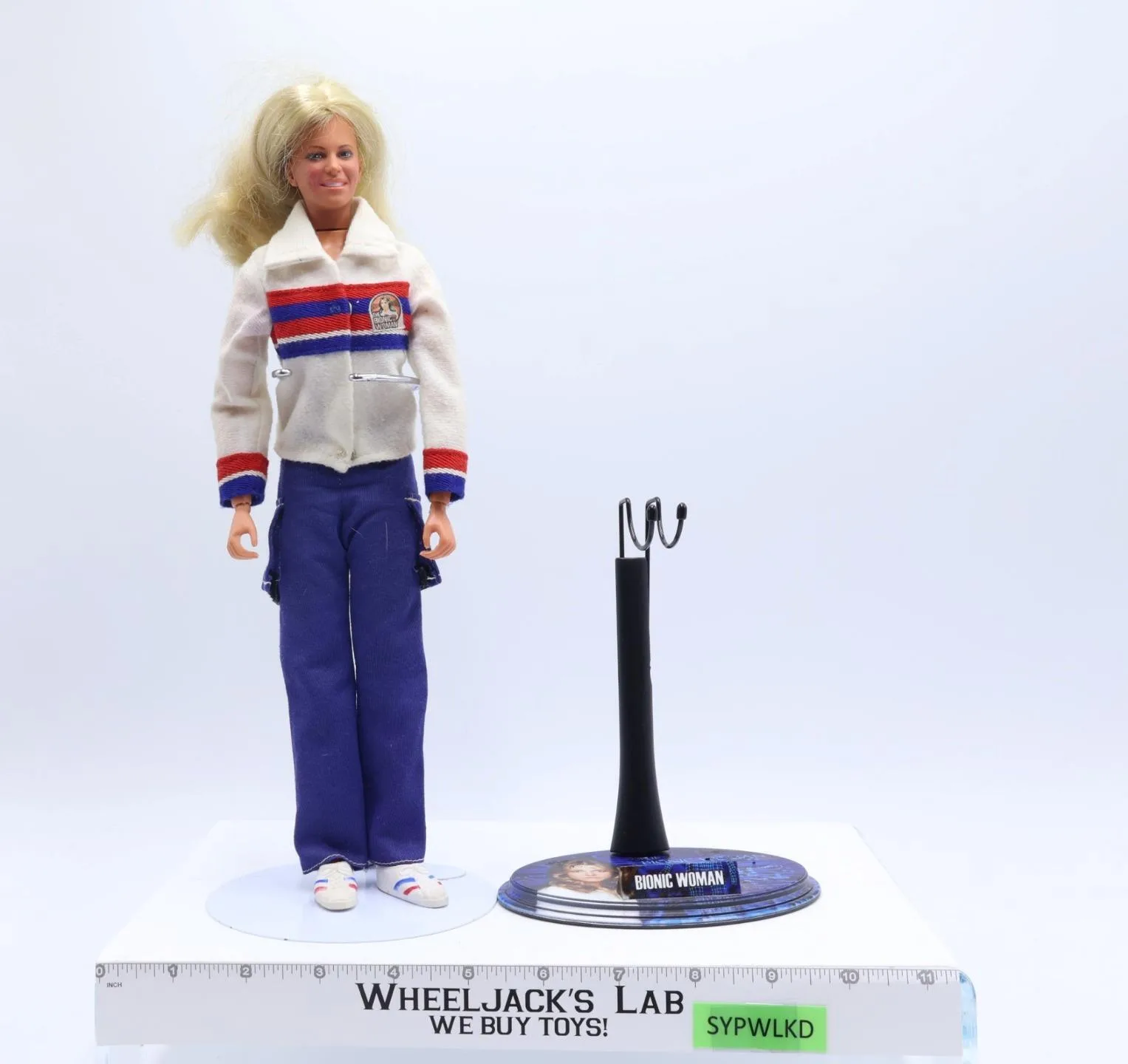 Bionic Woman Jamie Sommers 13" Doll Six Million Dollar Man 1976 Kenner ...