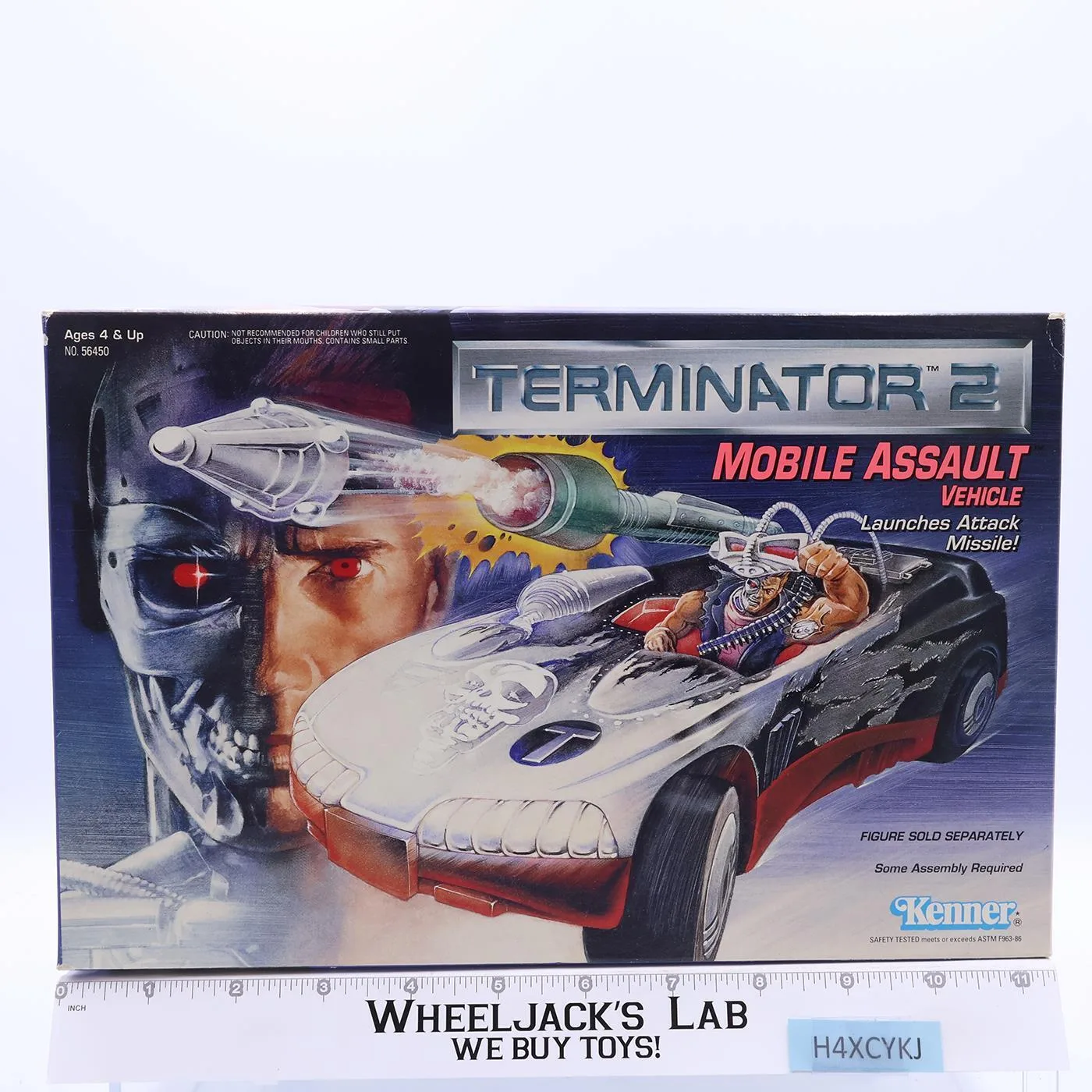 Mobile Assault Vehicle Terminator 2 1991 Kenner Action Figure NEW ...