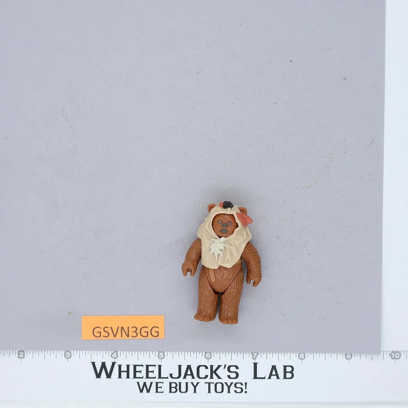 Paploo Ewok Star Wars ROTJ 1985 Vintage Kenner Action Figure NO REPRO - Wheeljack's Lab