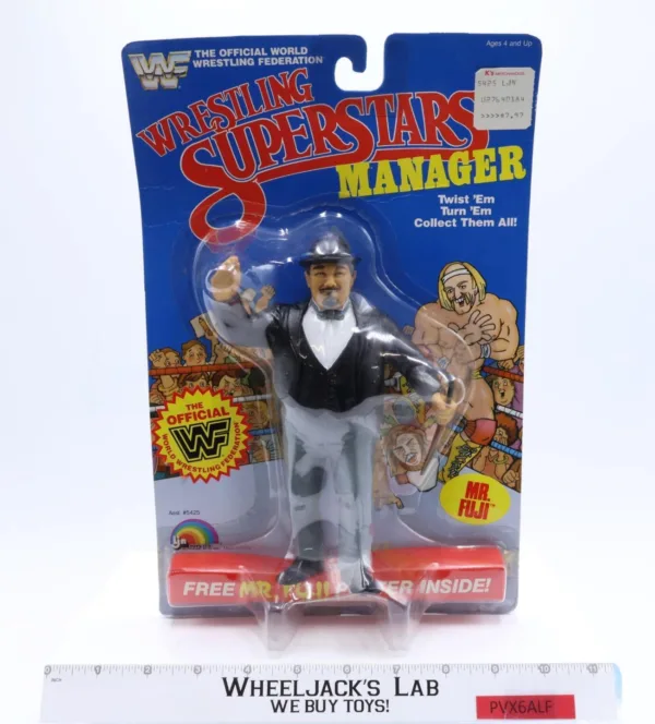 Mr. Fuji Superstars 1985 WWF LJN Titan Sports 8" Wrestling Action ...