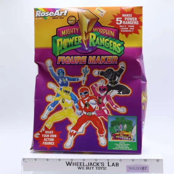 Figure Maker NEW MISB Mighty Morphin Power Rangers 1994 Roseart ...