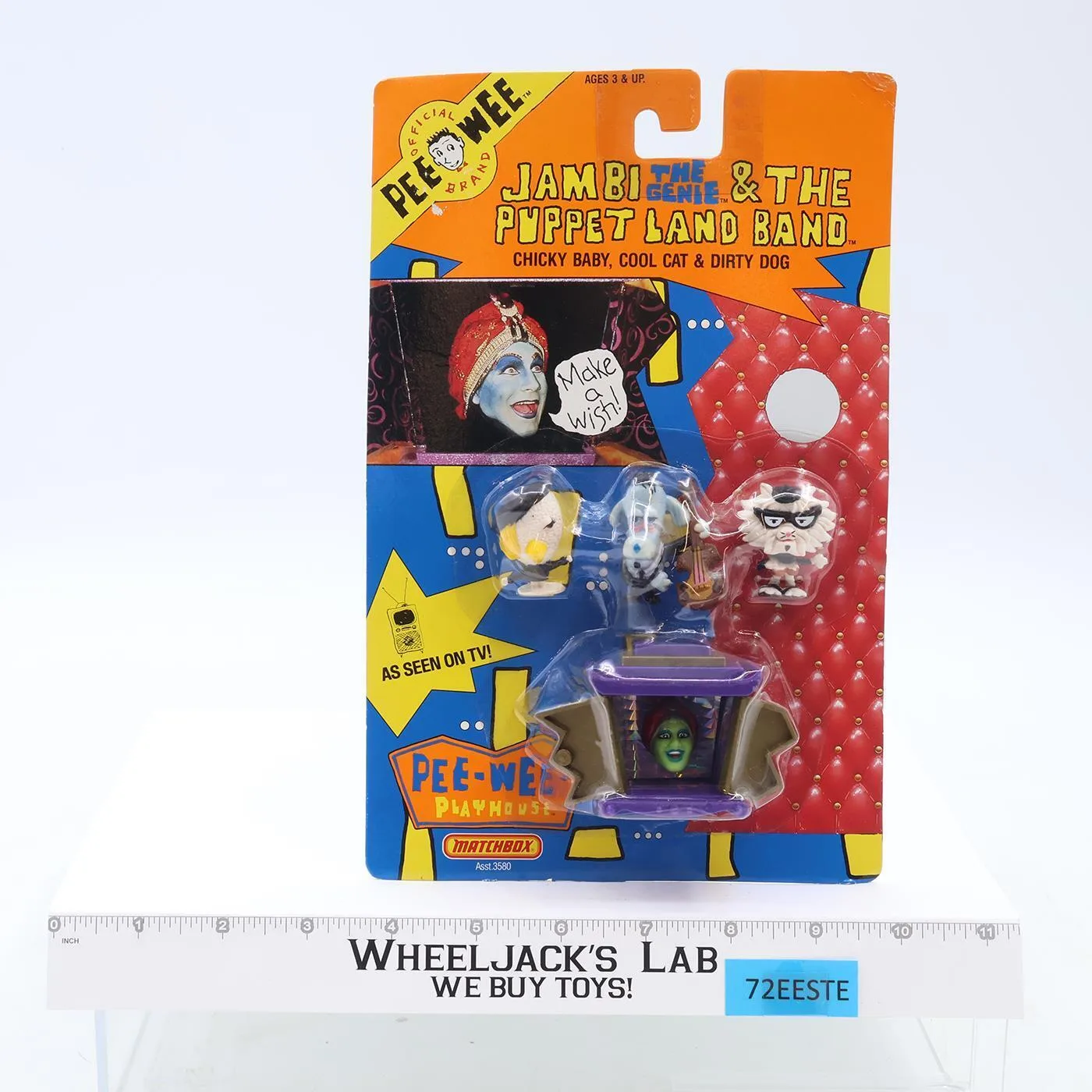 Jambi the Genie & the Puppet Land Band Pee-Wee's Playhouse 1988 ...