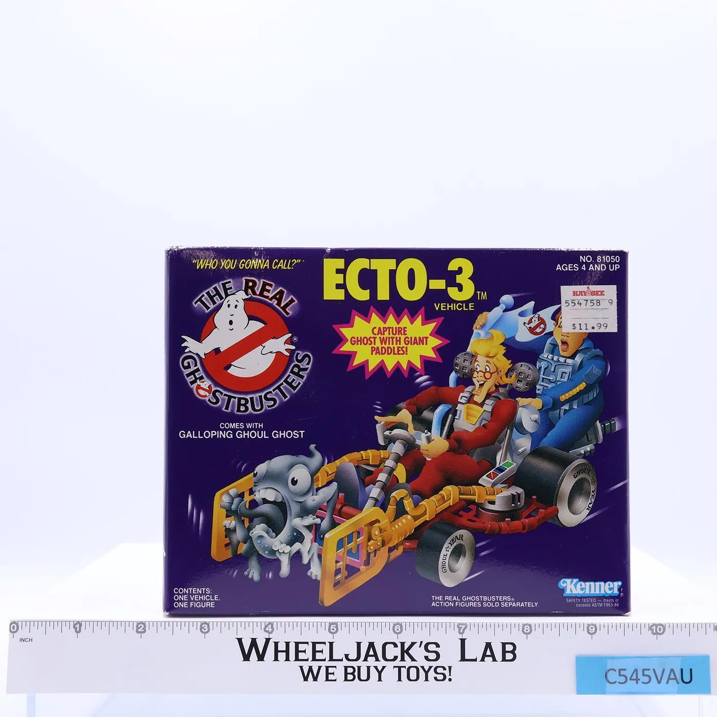 Ecto-3 The Real Ghostbusters 1986 Kenner Action Figure Vehicle NEW ...