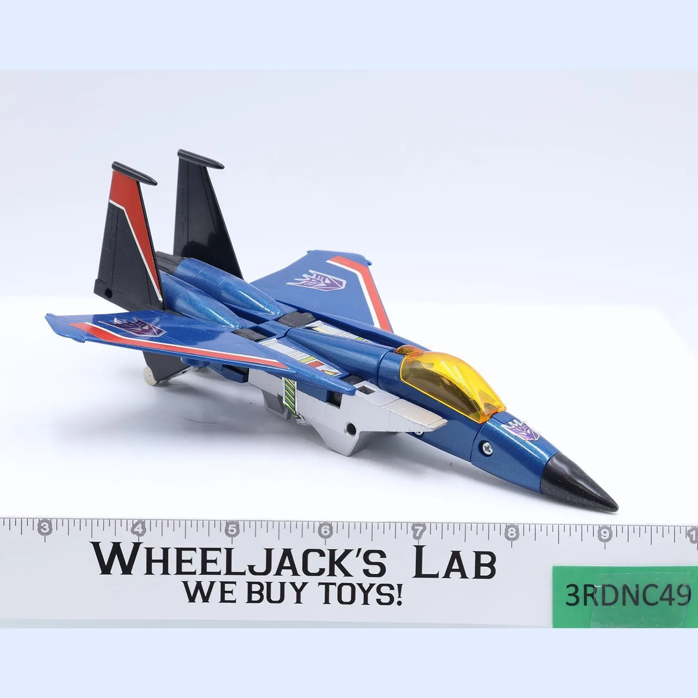 Thundercracker 1984 Vintage Hasbro G1 Transformers F-15 Fighter Action ...