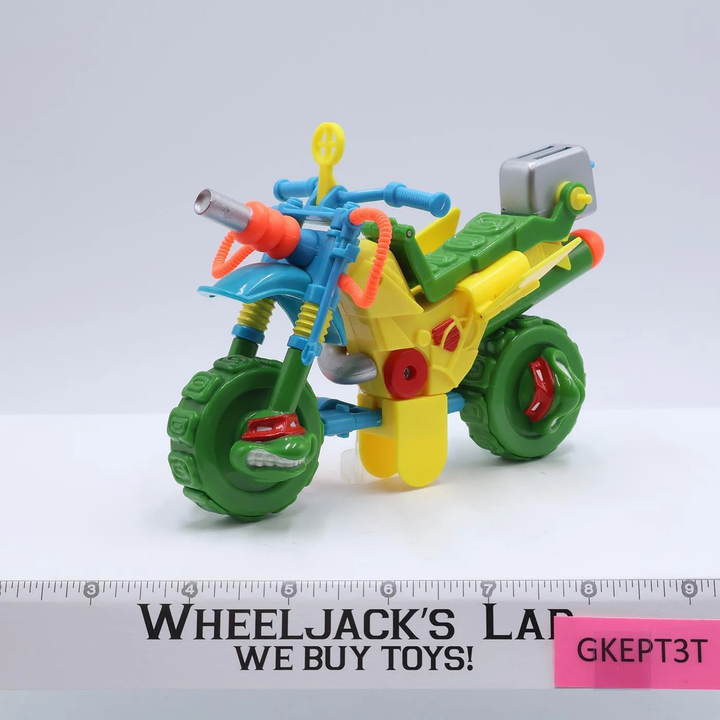 Muta-Bike Teenage Mutant Ninja Turtle TMNT 100% Complete 1992 Playmates ...