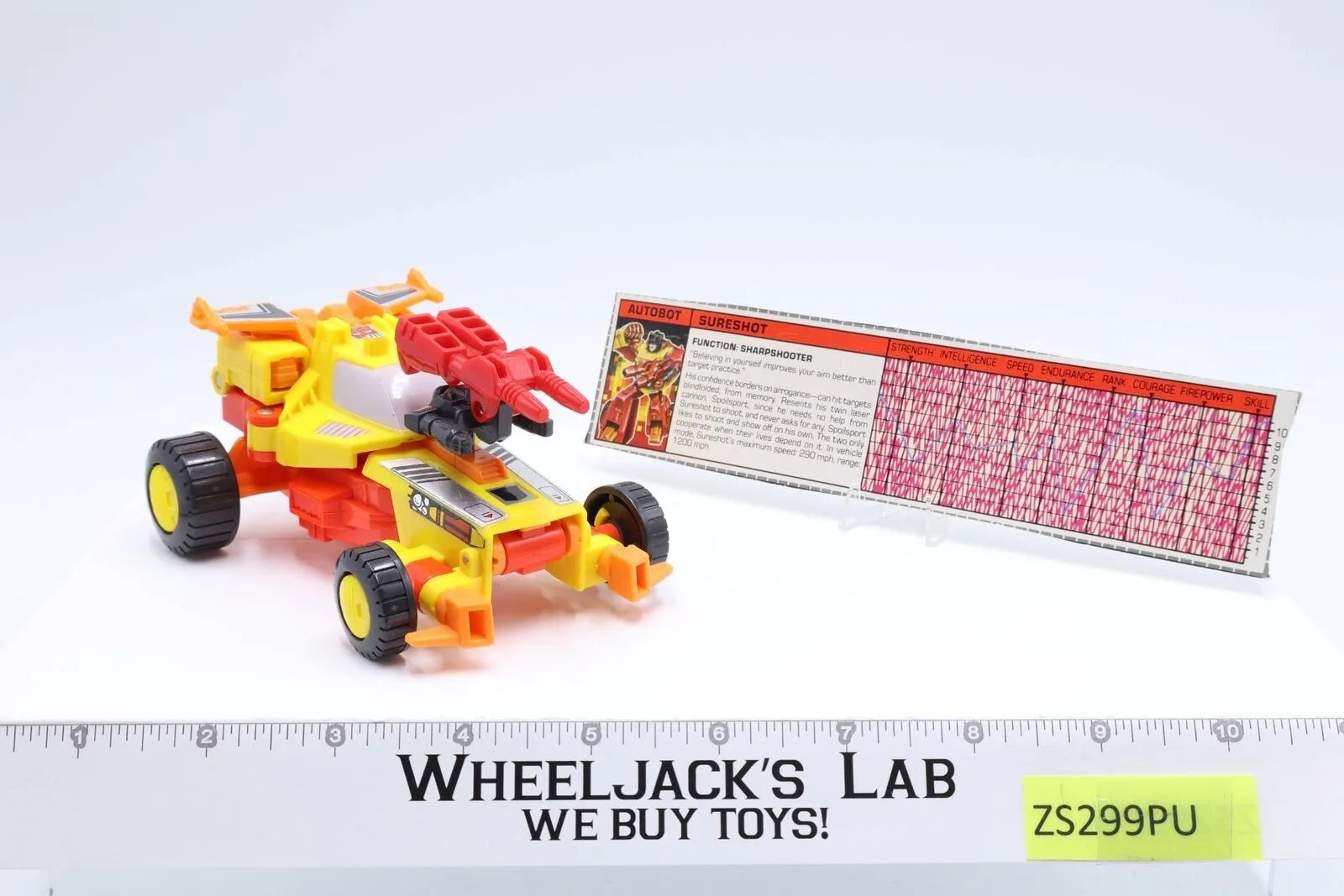 Sureshot Targetmaster 100% Complete 1987 Vintage G1 Transformers Action ...