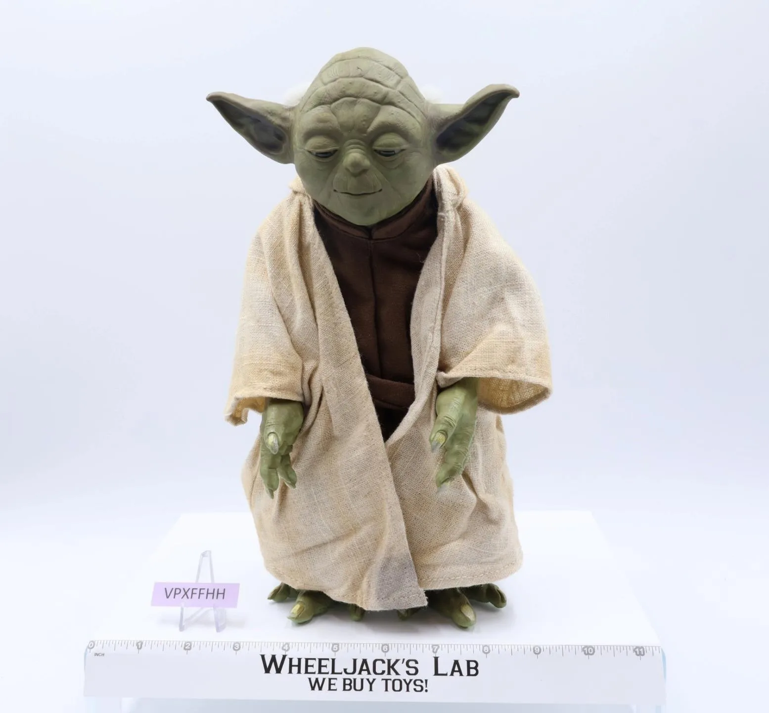 Talking Yoda Star Wars Revenge of the Sith 2005 Hasbro Action Figure ...