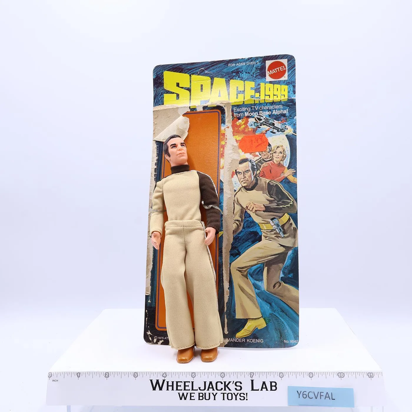 Commander Koenig Space: 1999 TV Show 1975 Mattel Vintage Action Figure ...