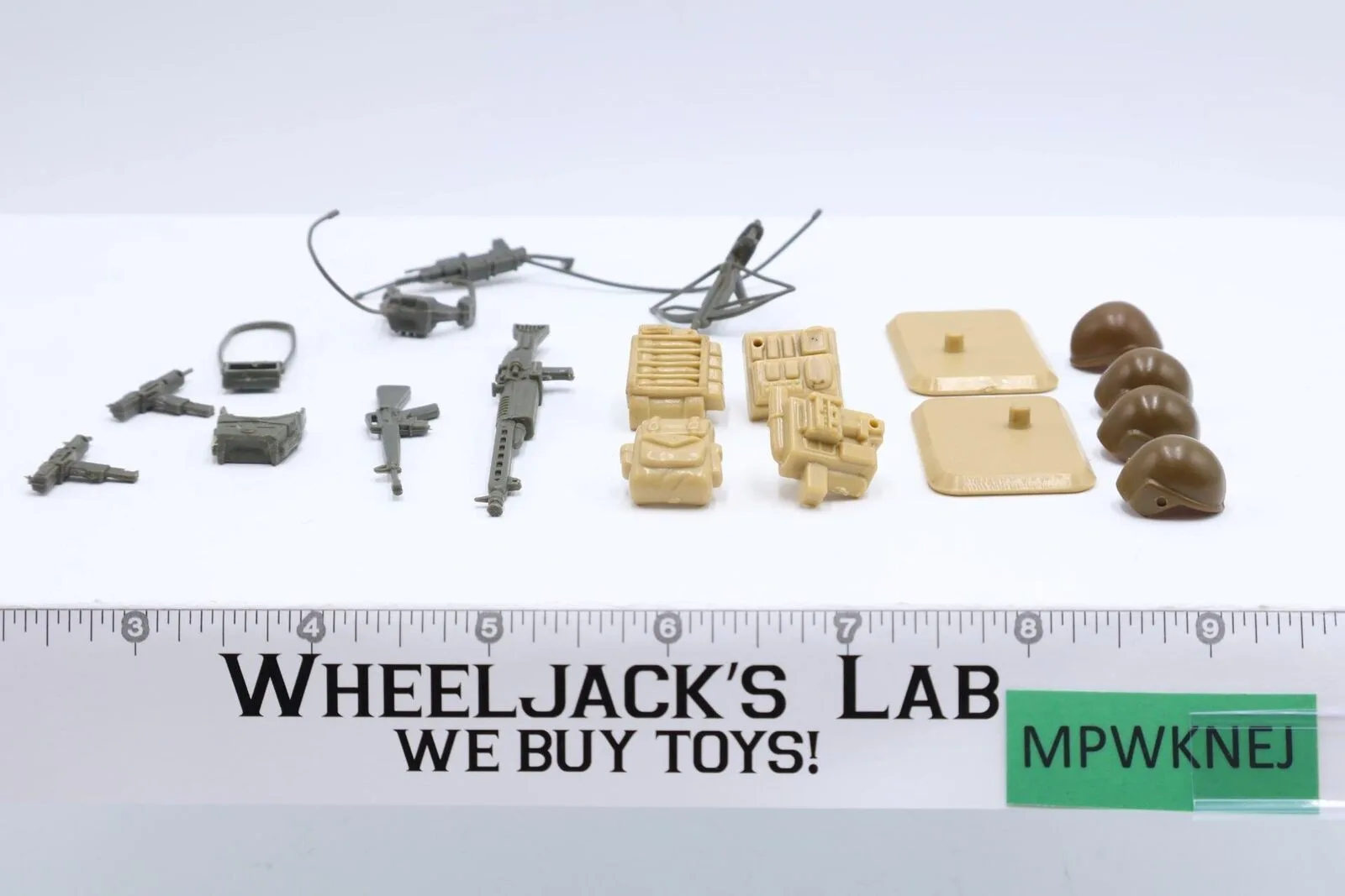 Battle Gear Accessory Set 1 Lot 1 1983 Weapons GI Joe Vintage Action ...