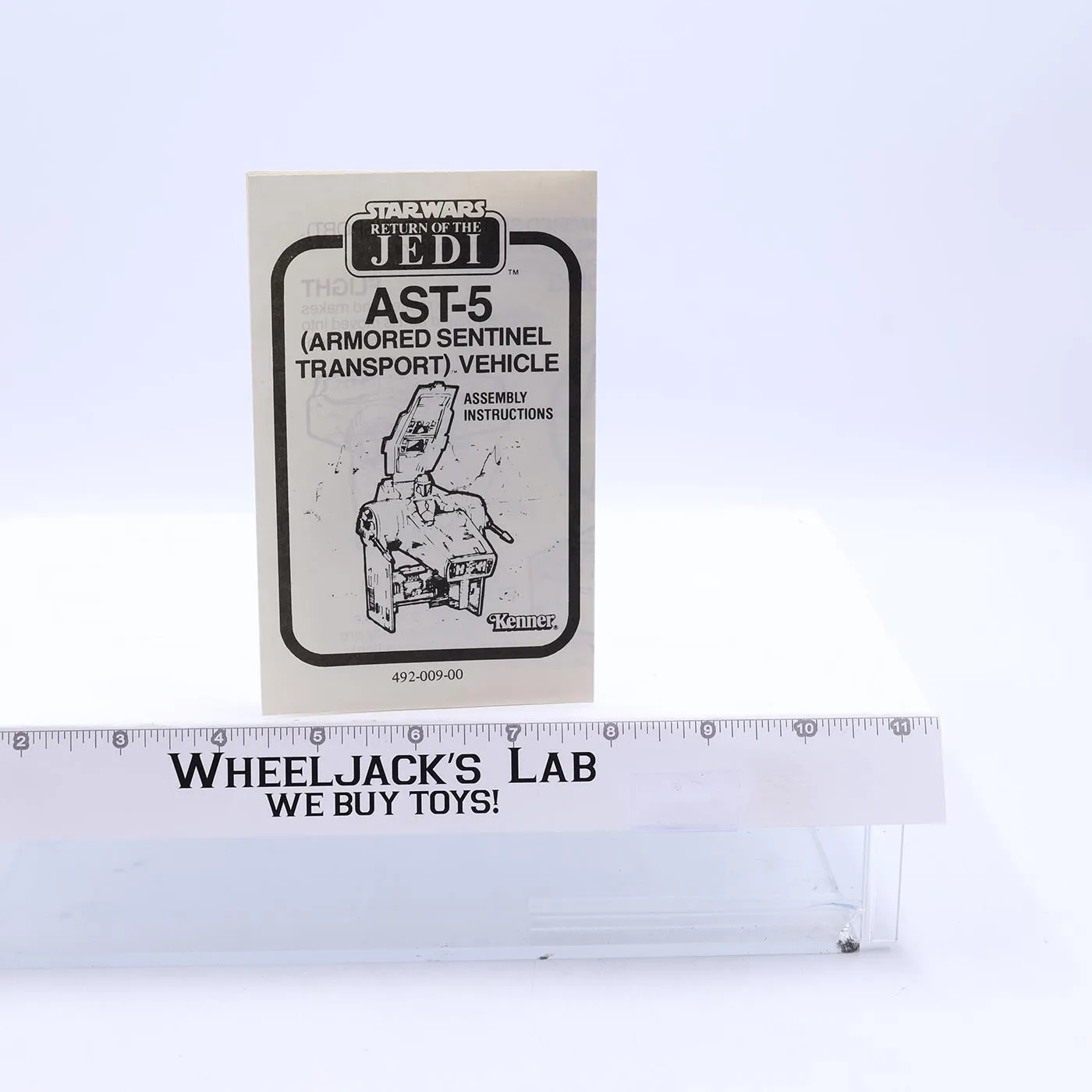 Star Wars AST-5 Armored Transport Assembly Instructions ROTJ Vintage ...