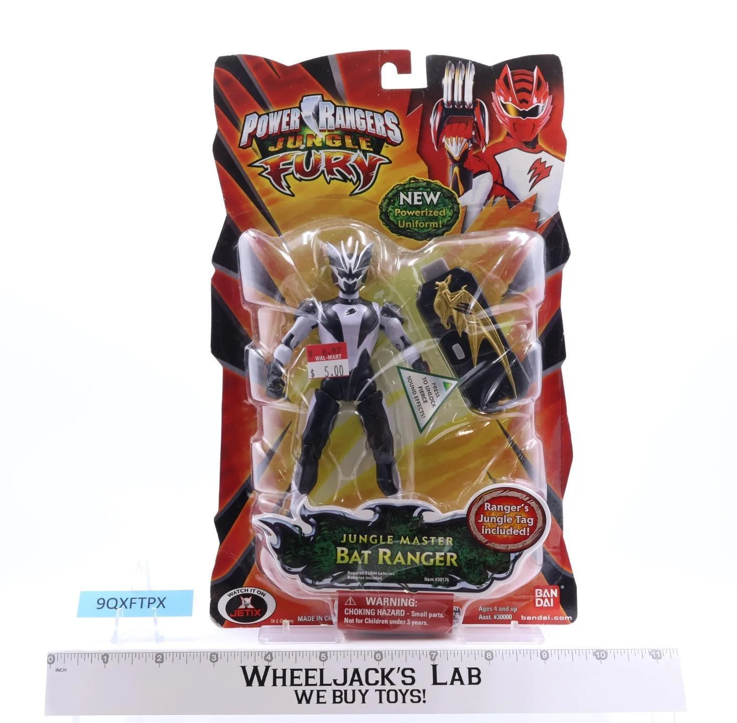 Jungle Master Bat Ranger Power Rangers Jungle Fury 2007 Bandai NEW ...