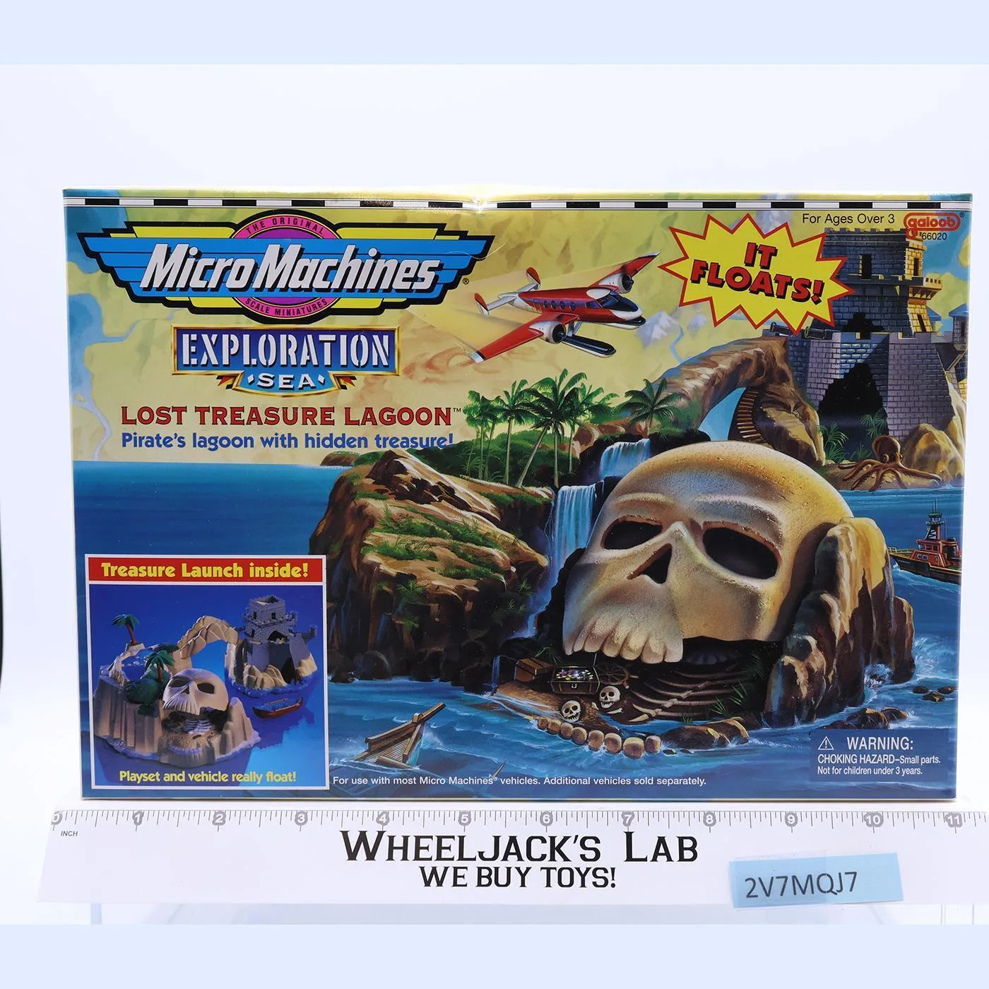 Lost Treasure Lagoon Micro Machines Exploration Sea 1996 Galoob NEW MIB ...