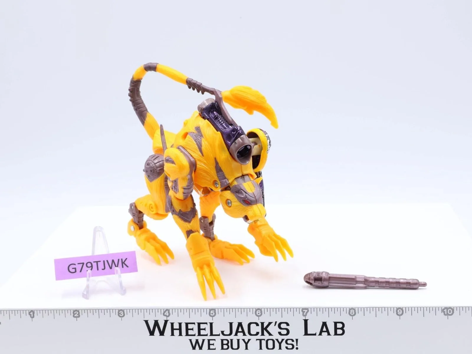 Cheetor Heroic Maximal Transmetals 2 Beast Wars 100% Complete 1998 ...