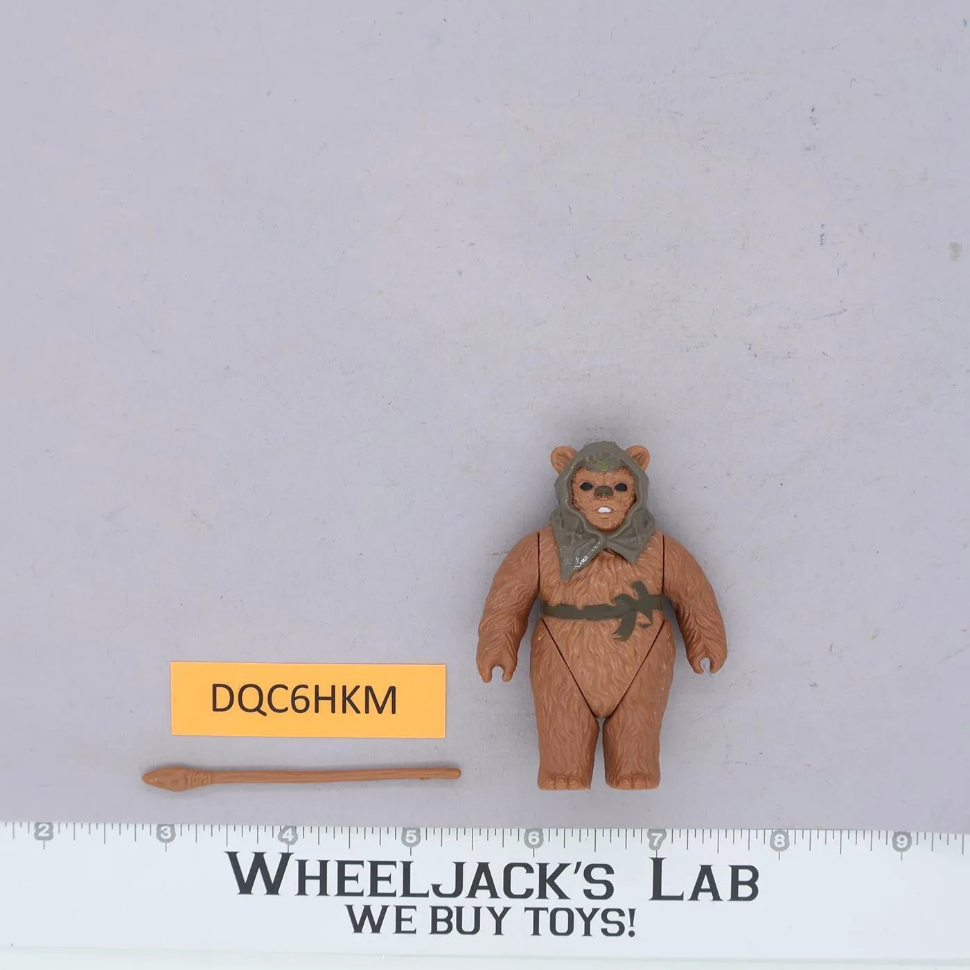 Romba Ewok 100% Complete Last 17 Star Wars POTF 1985 Kenner Figure NO ...