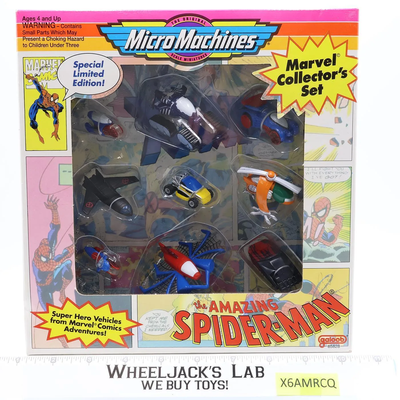 #65828 The Amazing Spider-Man Marvel Micro Machines 1993 Galoob NEW ...