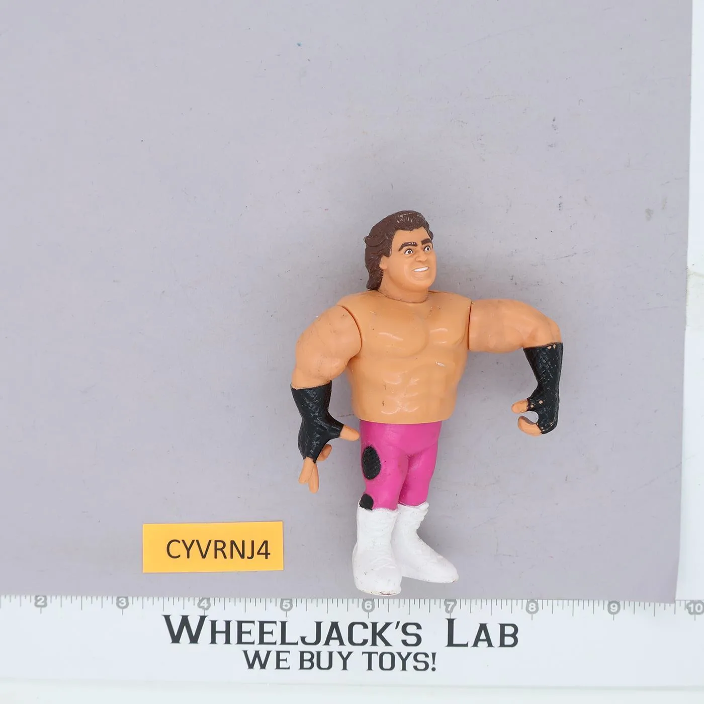 Brutus the Barber Beefcake WWF Wrestling Series 1 1991 Hasbro Action Figure 4.5" - Wheeljack's Lab