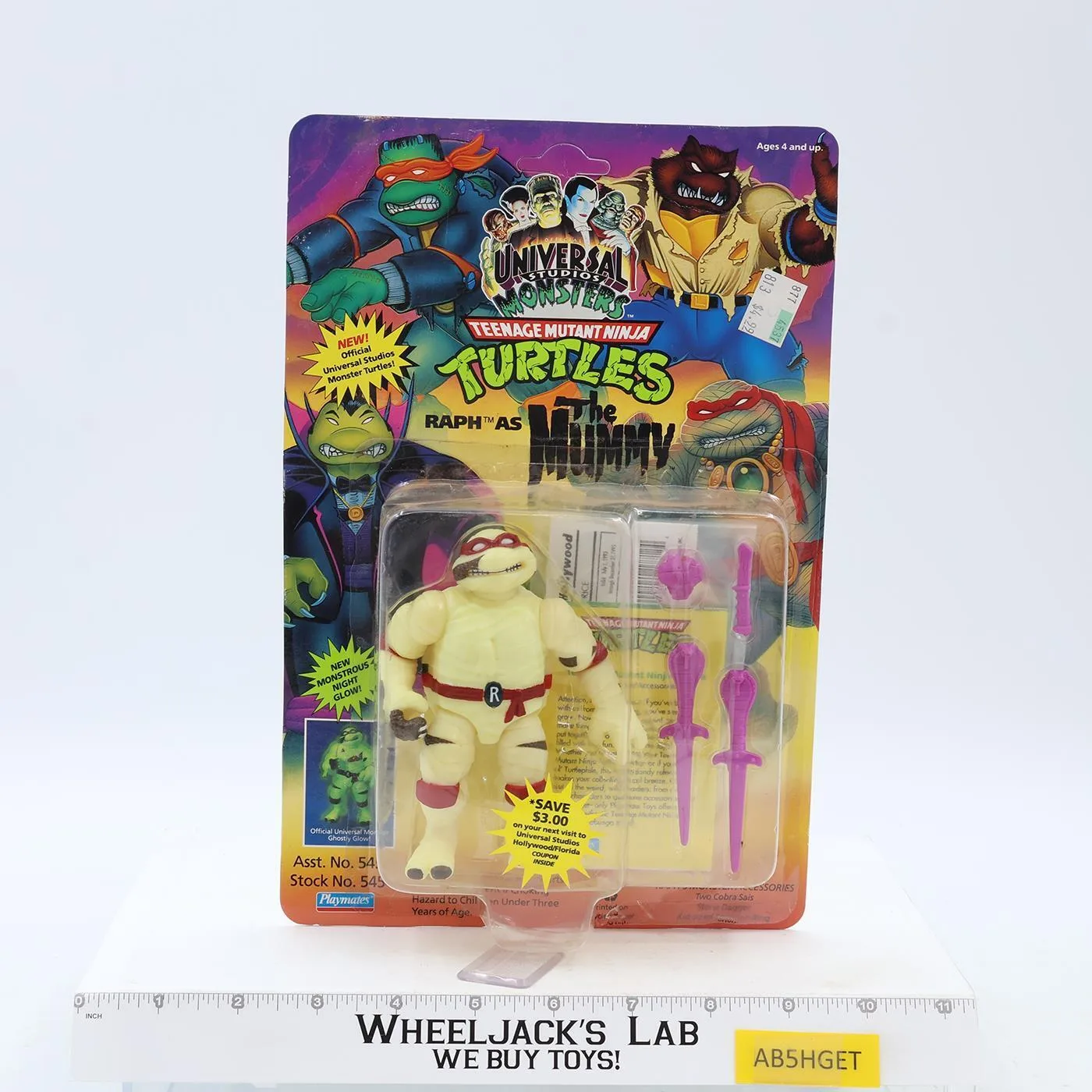 Raph As The Mummy Turtles TMNT Universal Studios Monsters 1993 ...