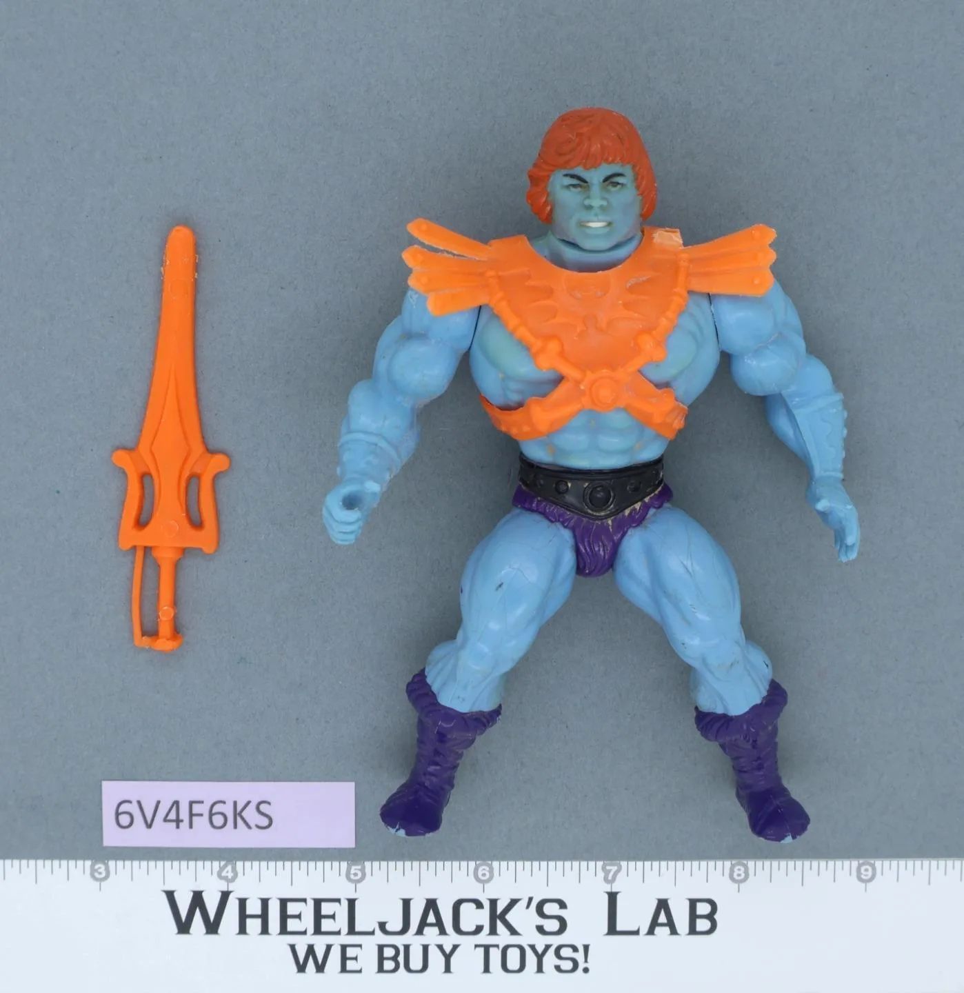 Faker 100% Complete He-Man Masters of the Universe MOTU Mattel 1983 ...