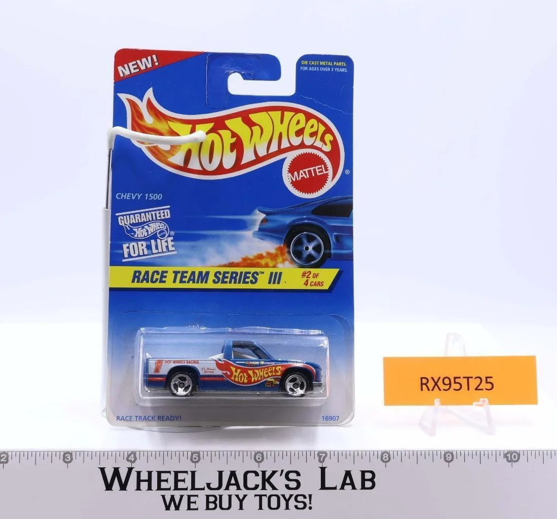 Chevy 1500 Hot Wheels Race Team Series III Mattel Die Cast 1996 NEW ...