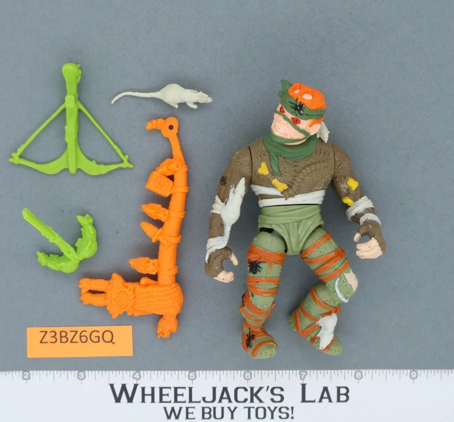 Rat King 100% Complete Teenage Mutant Ninja Turtles TMNT Playmates 1989 ...