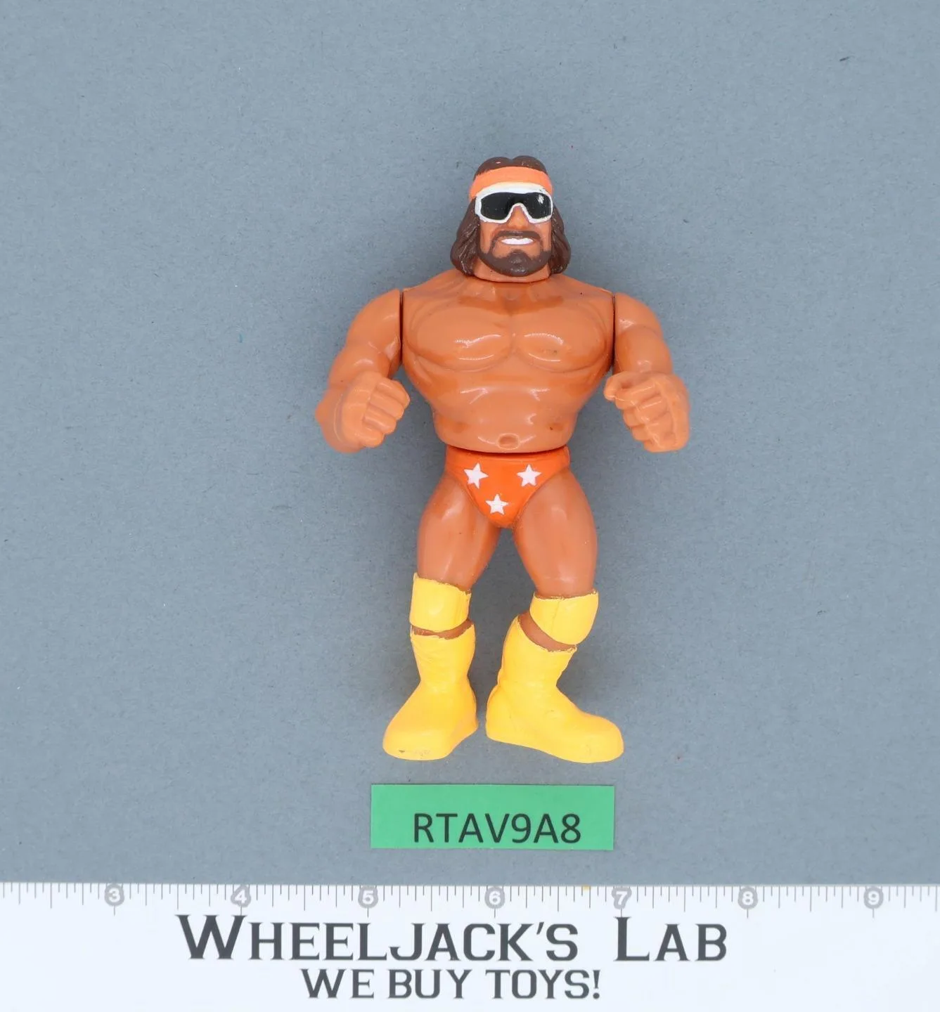 Macho Man 100% Complete WWE WWF Wrestling 1990 Hasbro Vintage Action ...