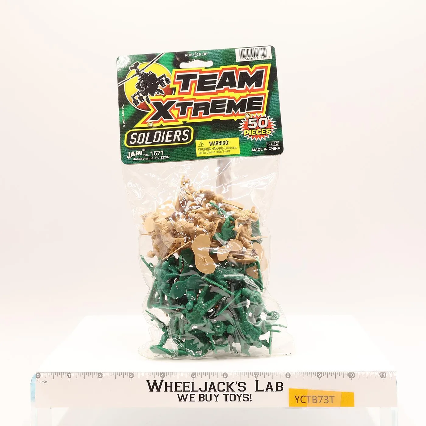 50Pc Team Xtreme Soldiers 2002 Jaru Toy Soldiers NEW SEALED - Wheeljack's Lab