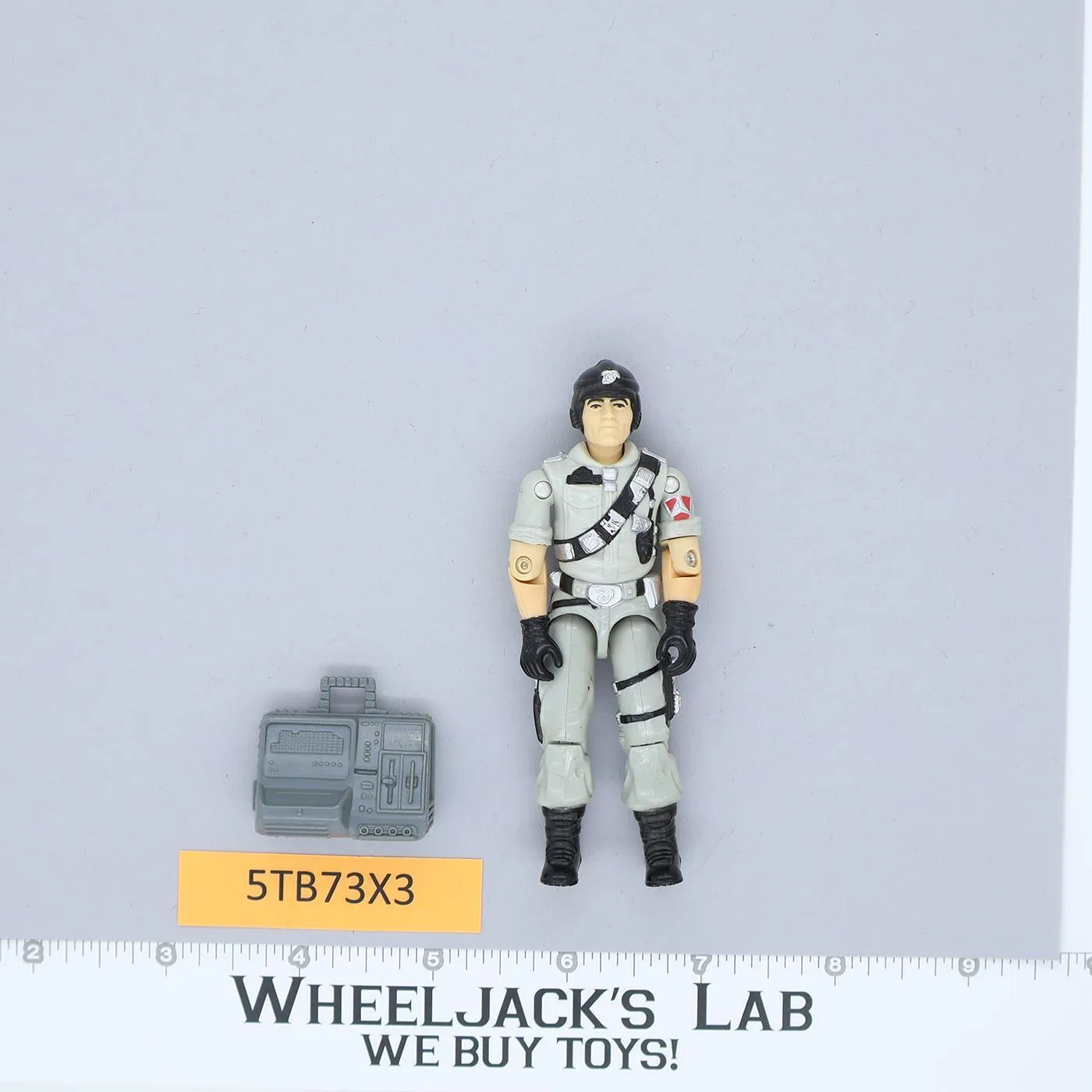 Mainframe V1 G.I. Joe 1986 Hasbro Vintage Action Figure - Wheeljack's Lab