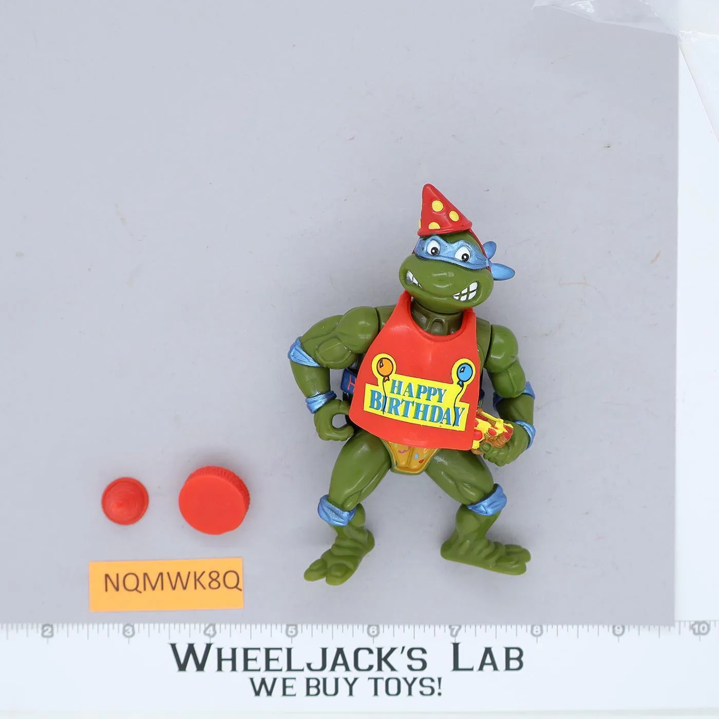 Classic Party Reptile Leo Bodacious Birthday TMNT 100% Complete 1992 ...