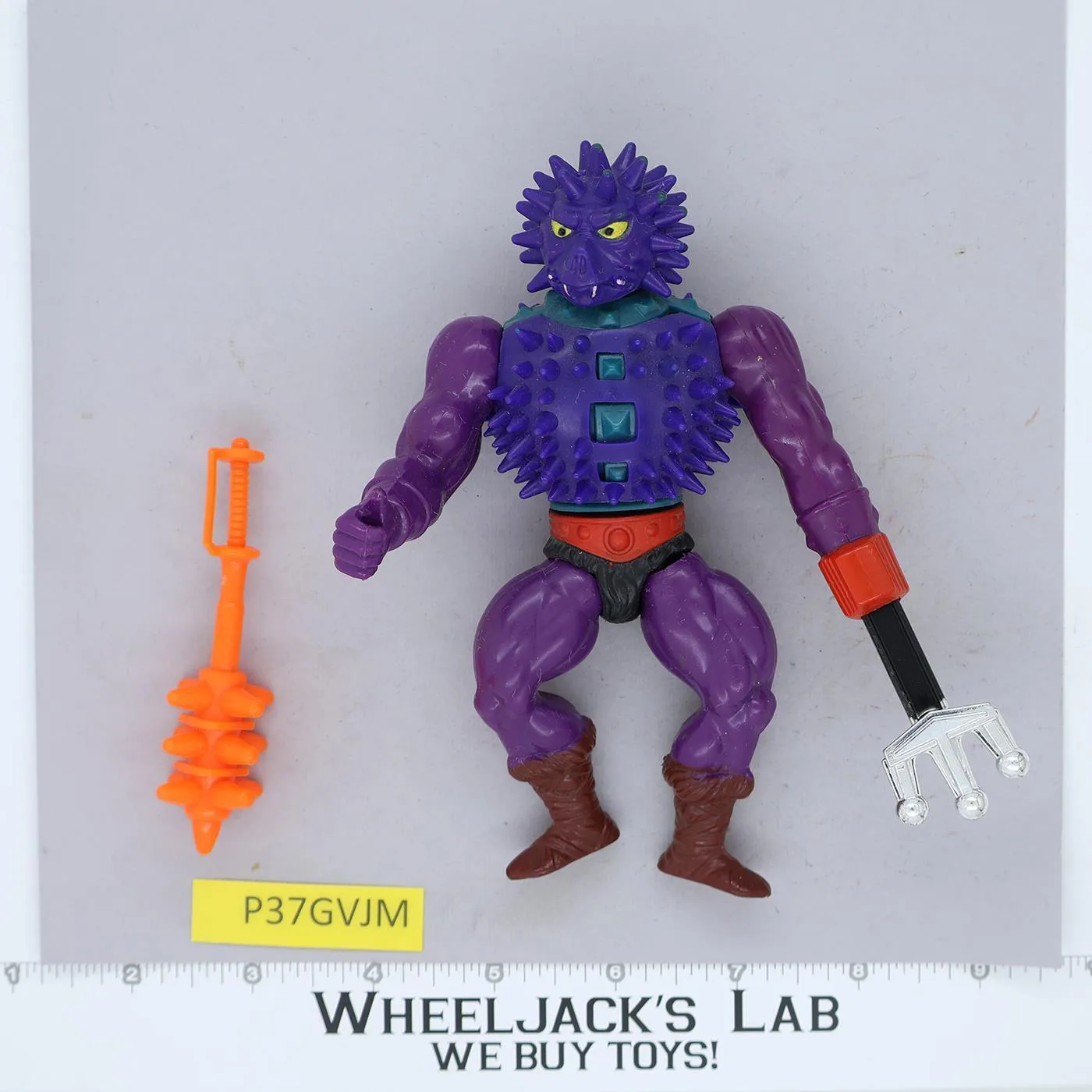 Spikor 100% Complete He-Man Masters of the Universe MOTU 1985 Mattel ...