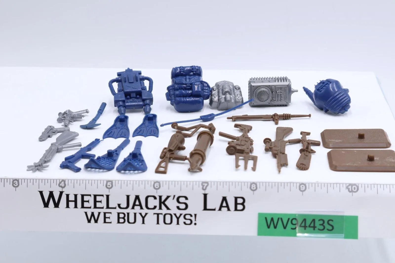 Battle Gear Accessory Set 6 Lot 1 1988 Weapons GI Joe Vintage Action ...