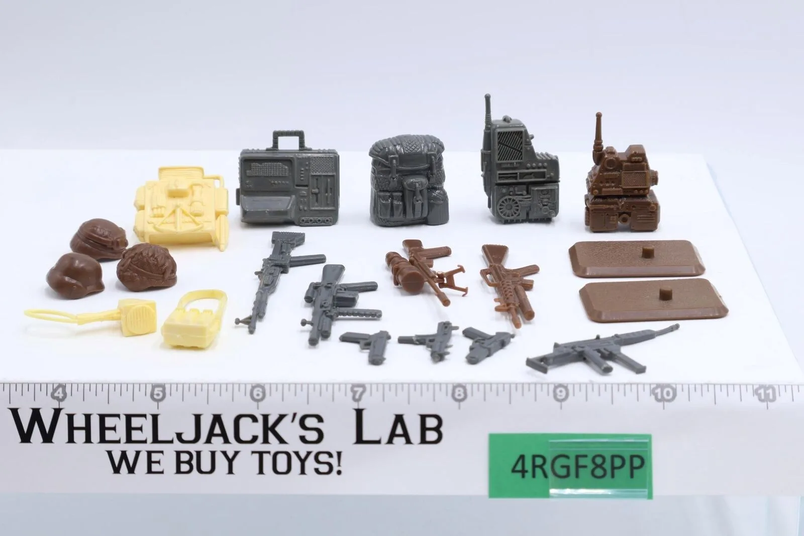 Battle Gear Accessory Set 5 Lot 1 1987 Complete Weapons GI Joe Vintage ...