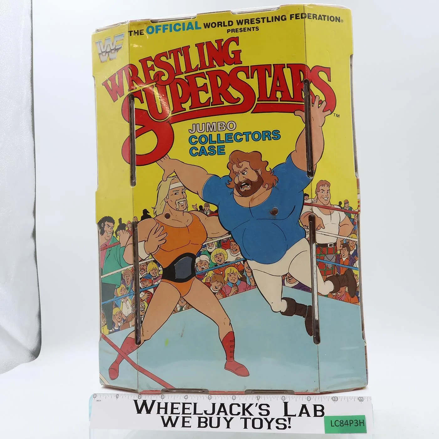 Wrestling Superstars Jumbo Collector's Case WWF Wresting 1986 Titan ...