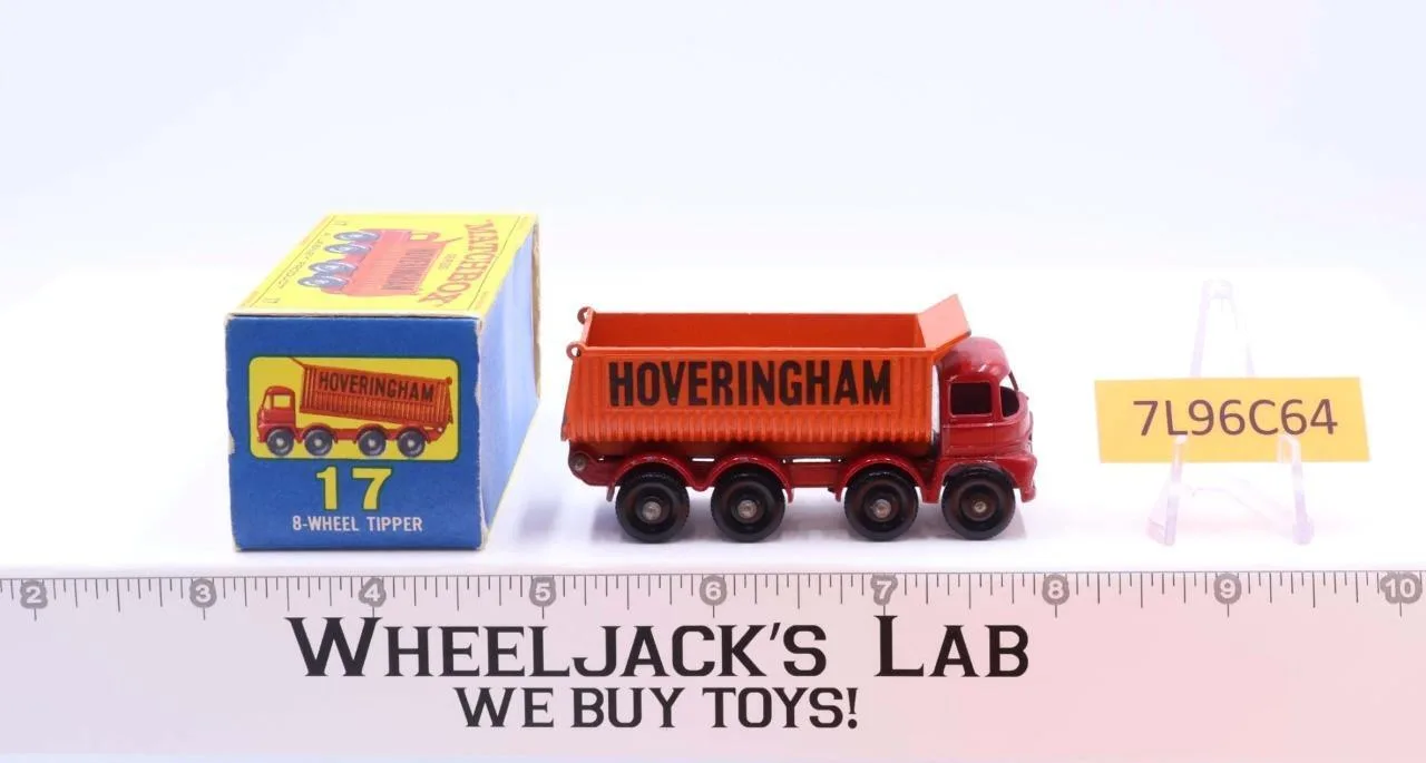 8-Wheel Tipper Truck 17 Lesney Matchbox Series Made In England ...