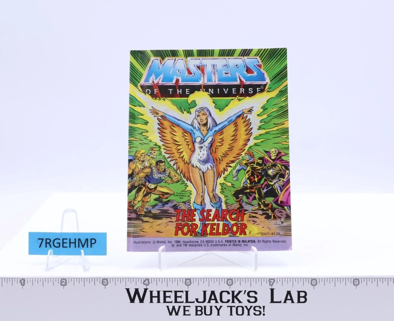 The Search For Keldor Mini Comic He-Man Masters of the Universe MOTU ...