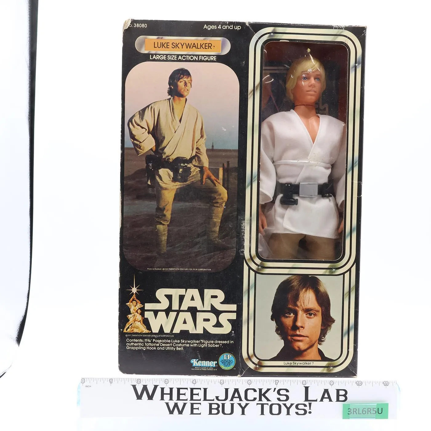 Luke Skywalker 100% Complete W/Box Star Wars 1978 Kenner 12" Action Figure - Wheeljack's Lab