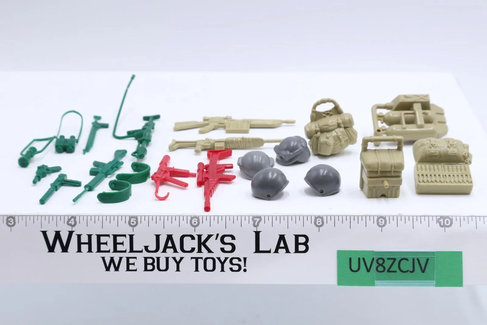 Battle Gear Accessory Set 3 Lot 1 1985 Weapons GI Joe Vintage Figure ...