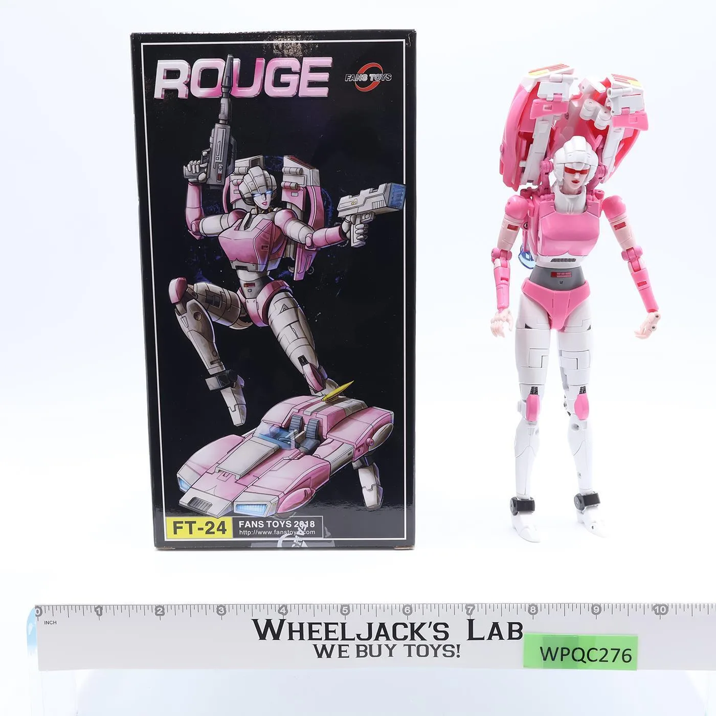 Rouge FT-24 W/BOX & INSERTS 100% Complete 2018 Fans Toys Third Party ...