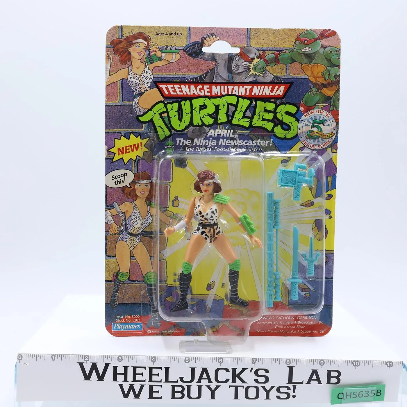 April O'Neil Ninja Newscaster TMNT Teenage Mutant Ninja Turtles 1992 ...