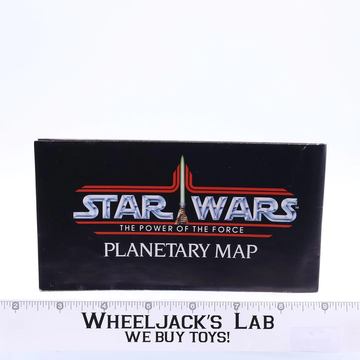 The Sanctuary Moon Planetary Map ORIGINAL Star Wars POTF 1985 Kenner ...