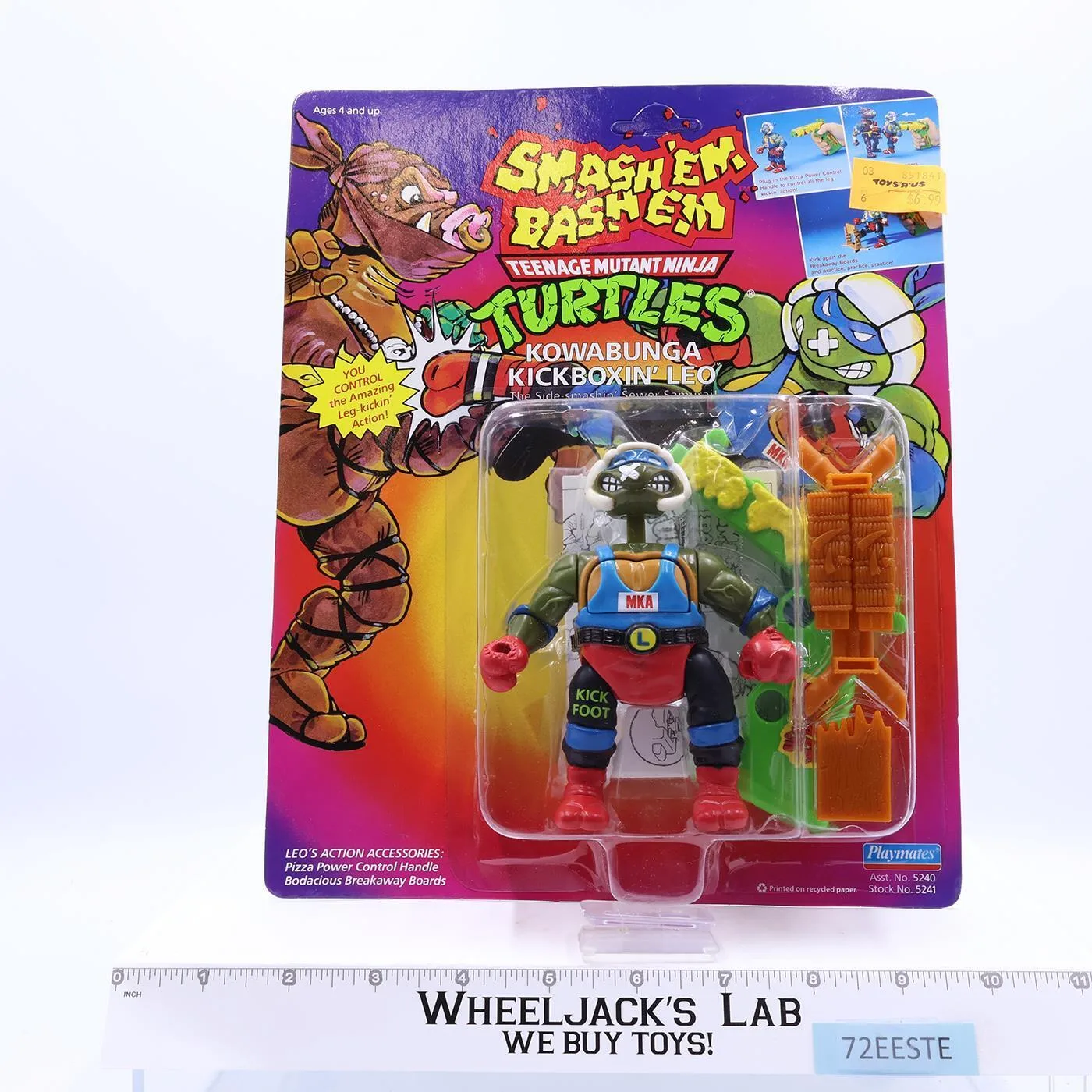 Kowabunga Kickboxin' Leo Teenage Mutant Ninja Turtles TMNT 1992 ...