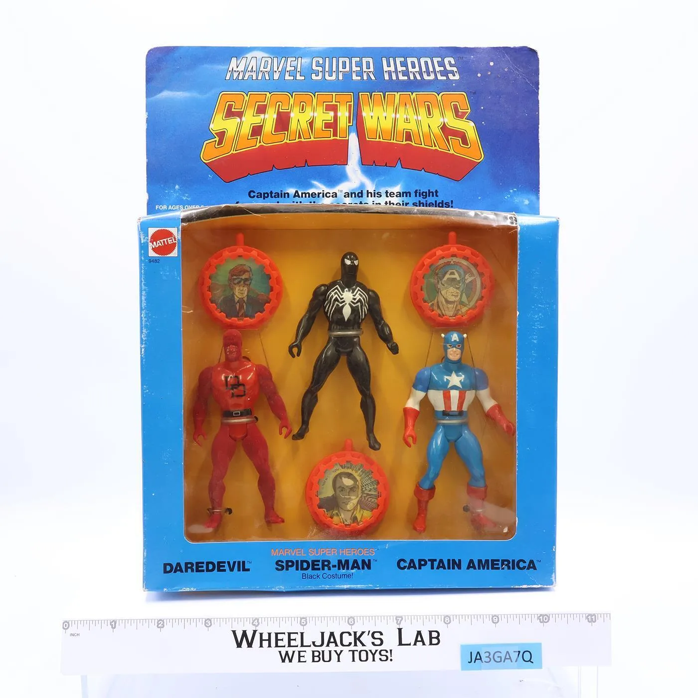 Heroes Gift Set Marvel Comics Secret Wars 1984 Mattel Action Figures NEW SEALED - Wheeljack's Lab