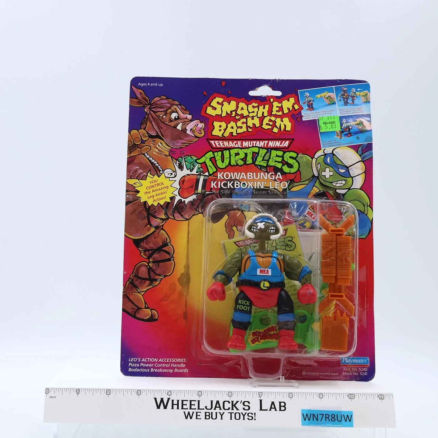 Kowabunga Kickboxin' Leo Teenage Mutant Ninja Turtles TMNT 1992 ...