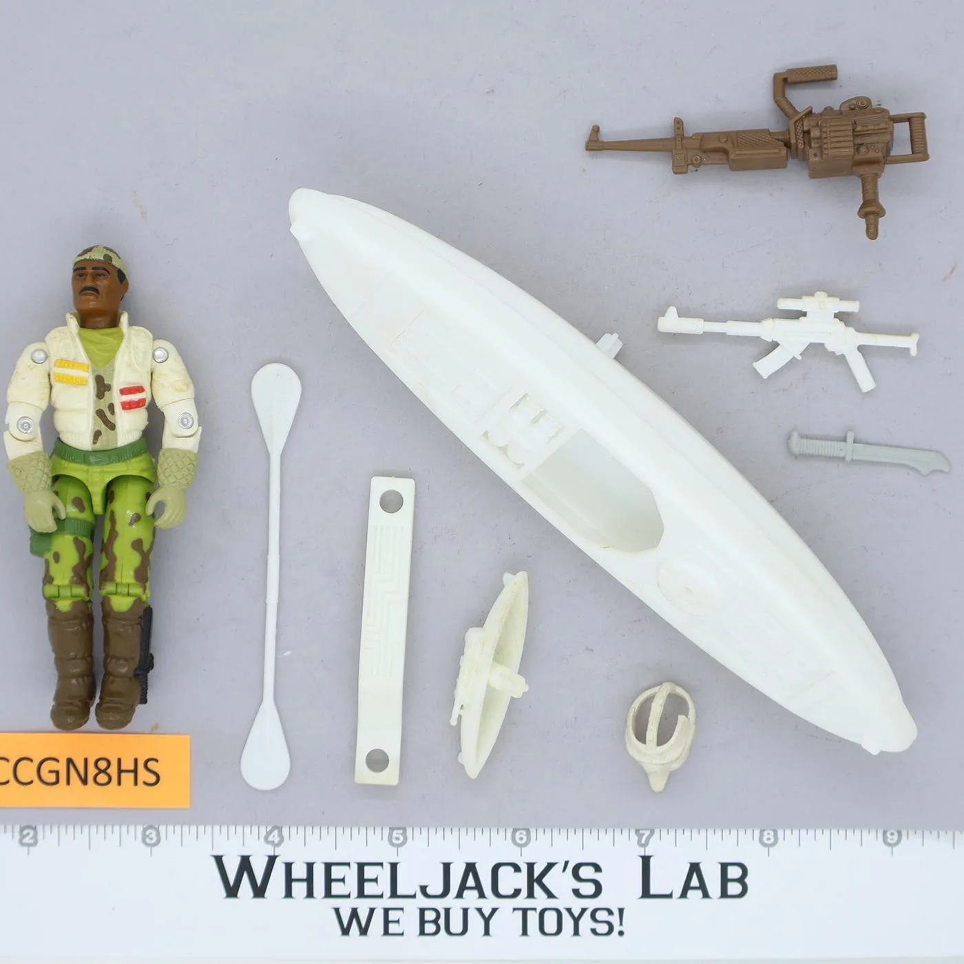 Stalker V2 100% Complete G.I. Joe 1989 Hasbro Vintage Action Figure ...