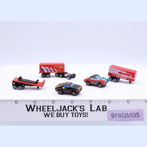 Lot of 5 Bill Elliot + #3 Race Team 1988-89 Galoob Micro Machines ...