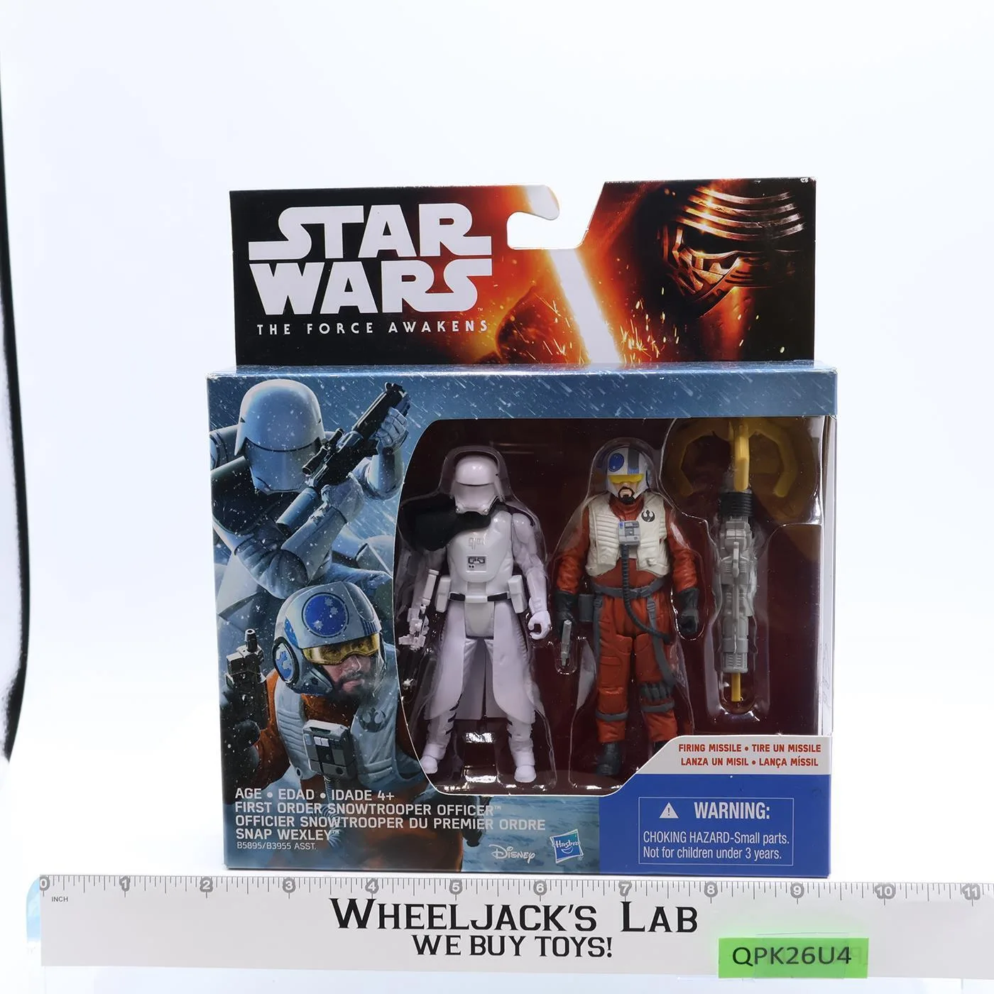 First Order Snowtrooper Officer & Snap Wexley Star Wars The Force ...