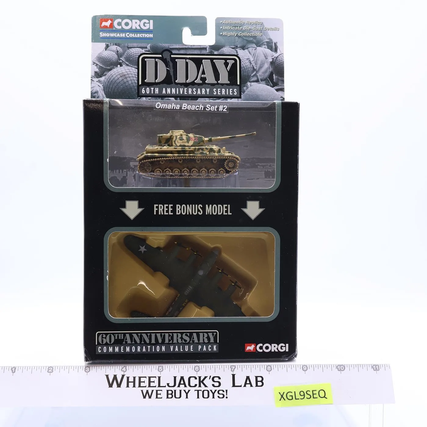 Omaha Beach Set #2 D Day 60th Ann. Corgi Showcase Collection Die-Cast Model NEW - Wheeljack's Lab