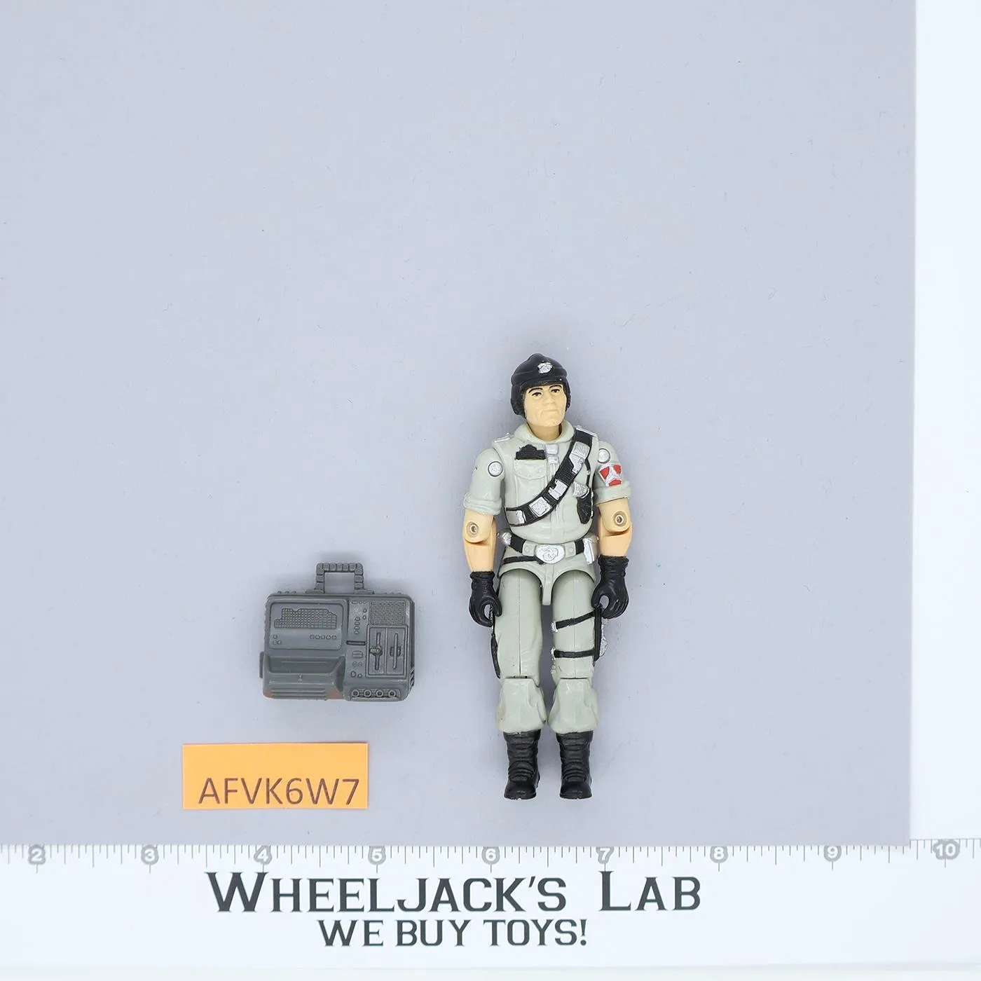 Mainframe V1 G.I. Joe 1986 Hasbro Vintage Action Figure - Wheeljack's Lab